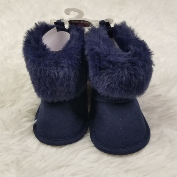 First Steps | Shoes | First Steps By Stepping Stones Faux Furfaux ...